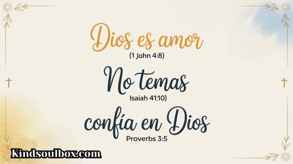 Short Bible Verses in Spanish